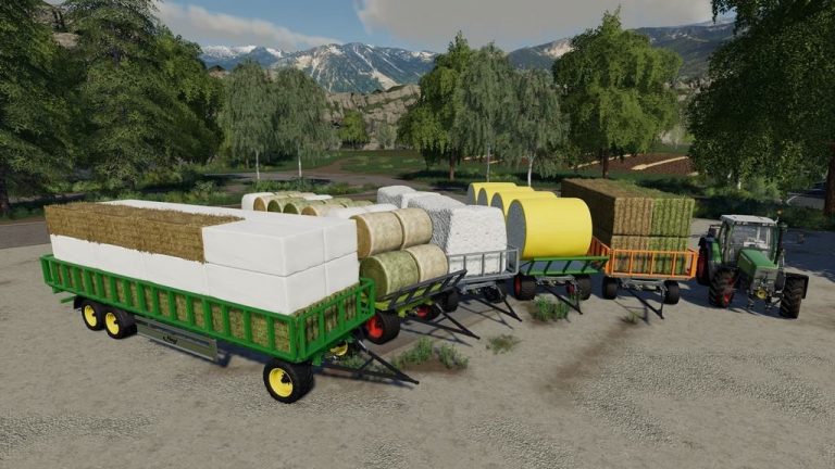 Fliegl Dpw 180 210 Bales Autoload 1 3 0 0 Mod Farming Simulator 2022