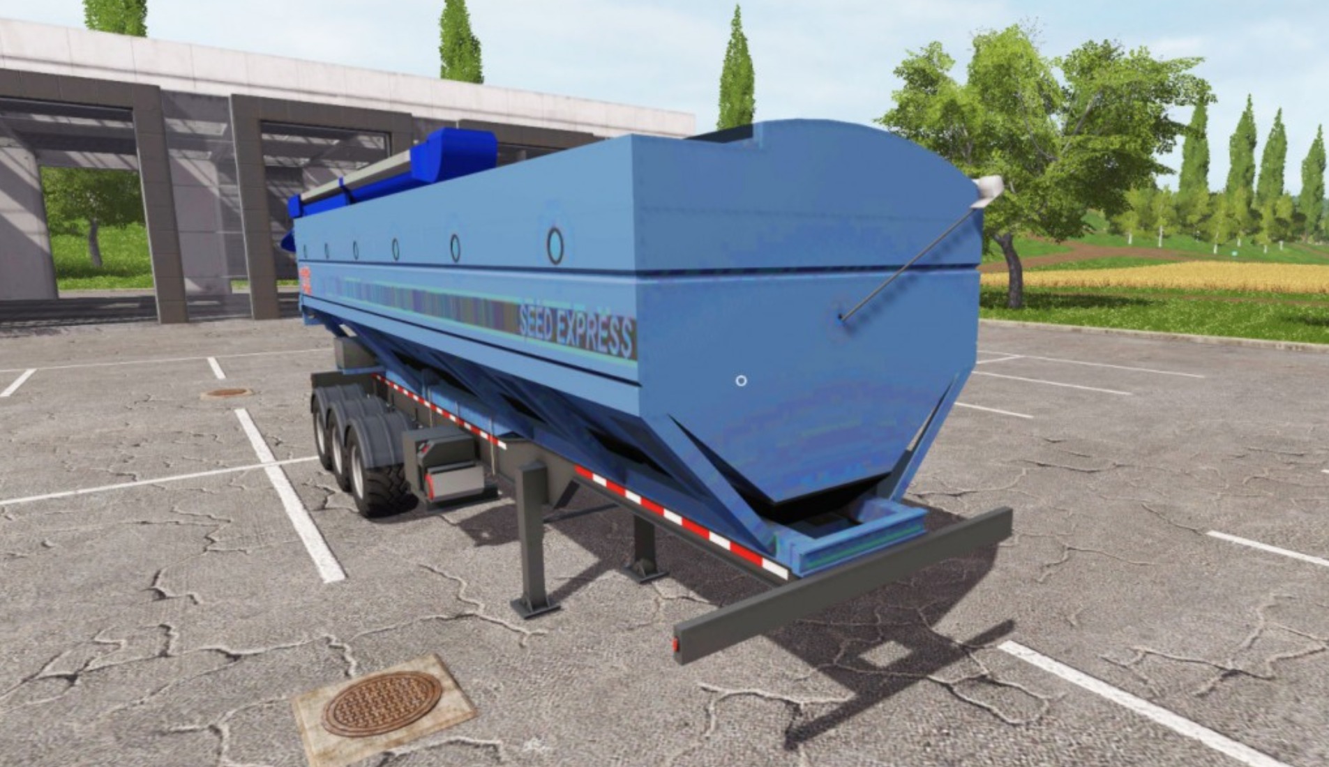 Meridian Seed Express SR2 TRAILERS - Farming Simulator 2022 / 19 mod