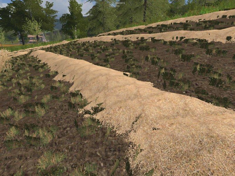 STRAW TEXTURE FS17 - Farming Simulator 2022 / 19 mod