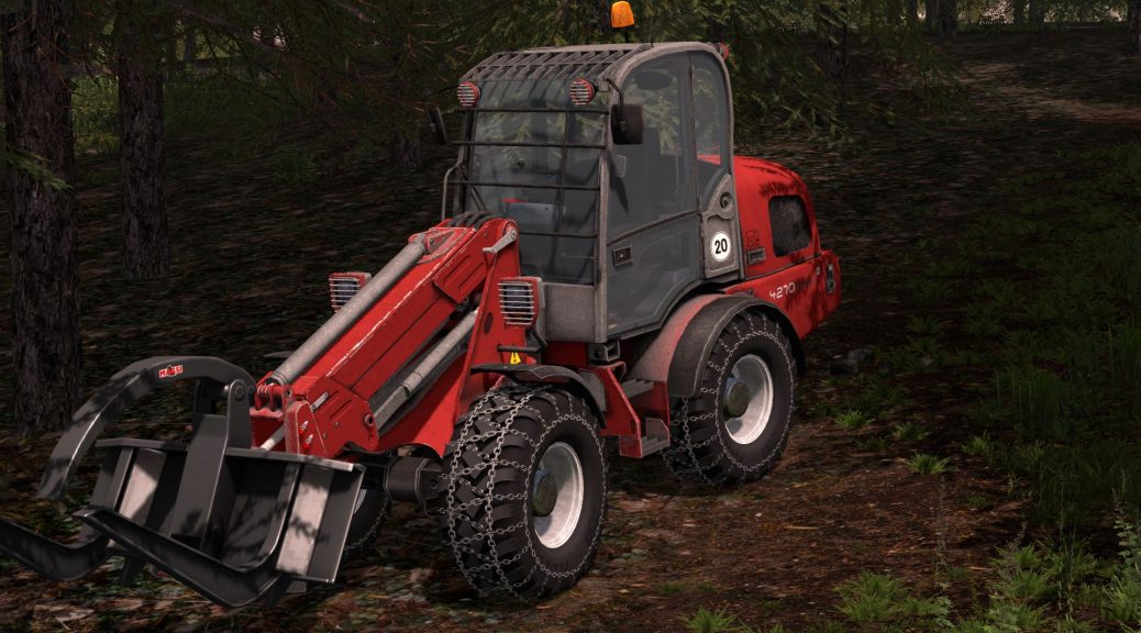 Weidemann 4270 CX 100T v1.0.1.0 Mod - Farming Simulator 2022 / 19 mod