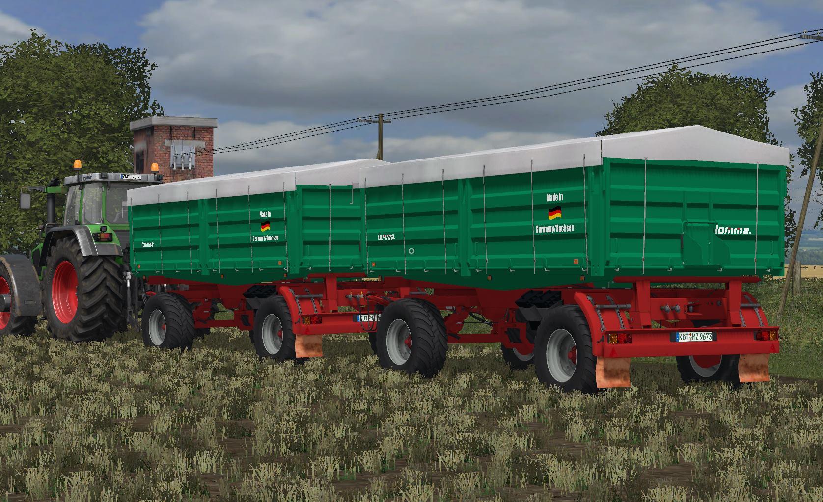 Lomma HW80 + ZDK1802 v1.0 MOD - Farming Simulator 2022 / 19 mod