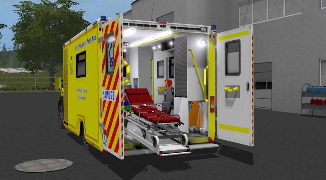 UMH SAMU 73 SMUR MALTIX v1.0 Mod - Farming Simulator 2022 / 19 mod