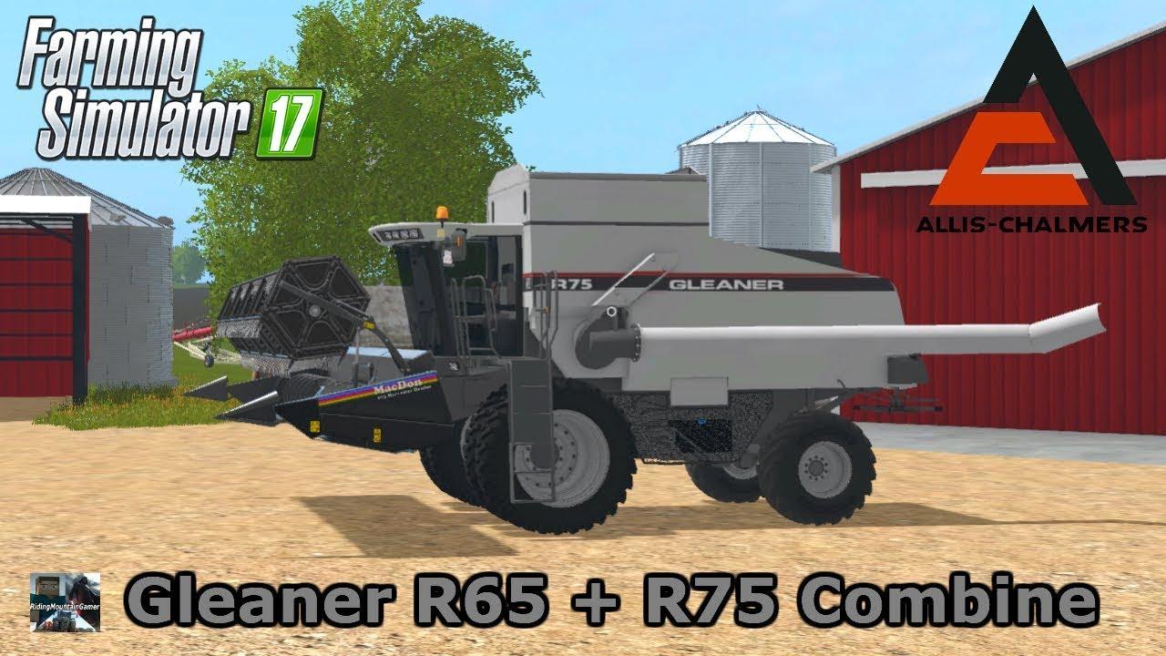 Gleaner R series v2.0 edit MOD - Farming Simulator 2022 / 19 mod