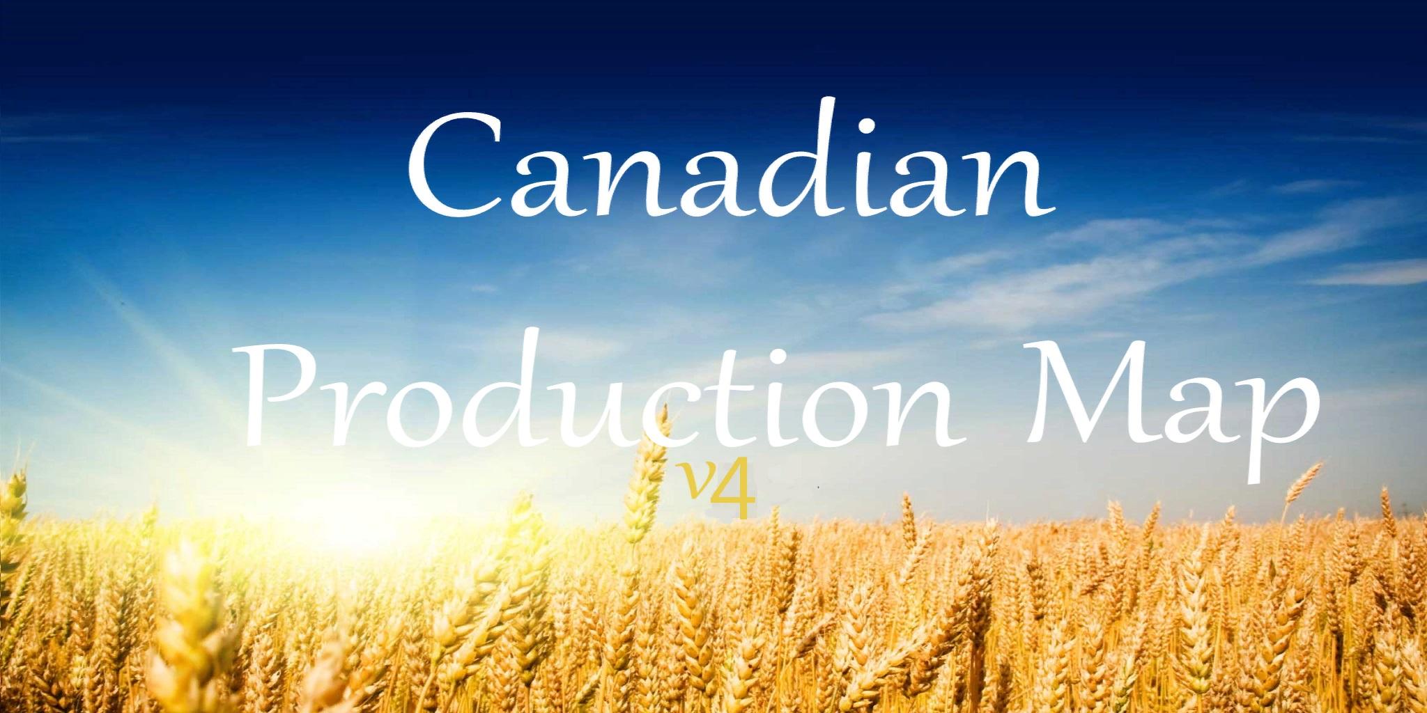 Canadian Production Map v4.1F MOD - Farming Simulator 2022 / 19 mod