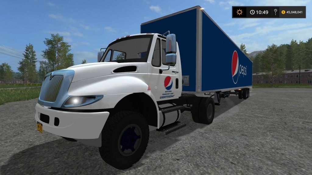 International Pepsi Truck and Trailer Pack v1.0 Mod - Farming Simulator ...