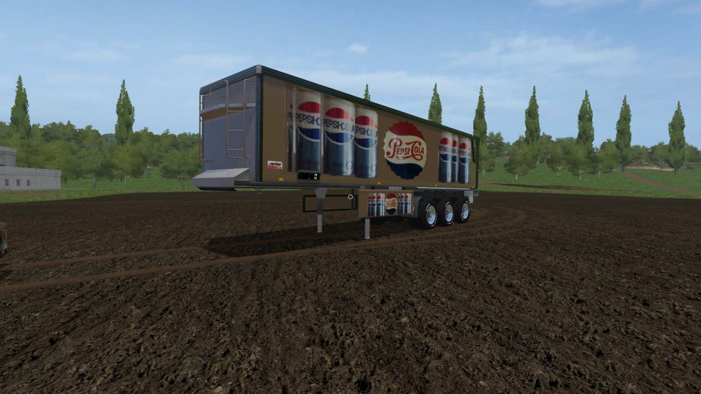 Pepsi Cola Truck & Trailer v1.0 Mod - Farming Simulator 2022 / 19 mod