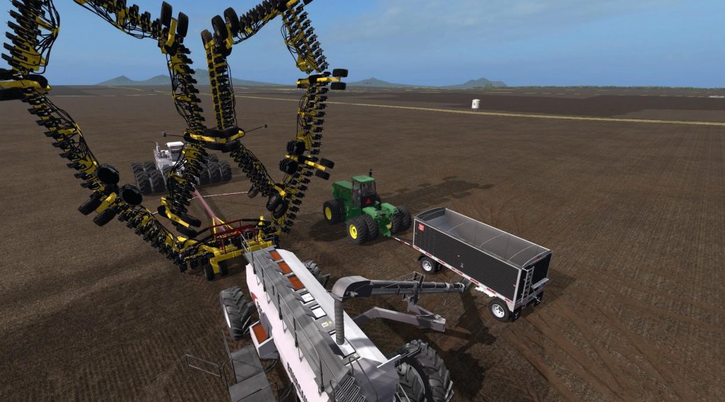 ZELL’S 214FT SOWING RIG v1.3.1.0 MOD - Farming Simulator 2022 / 19 mod