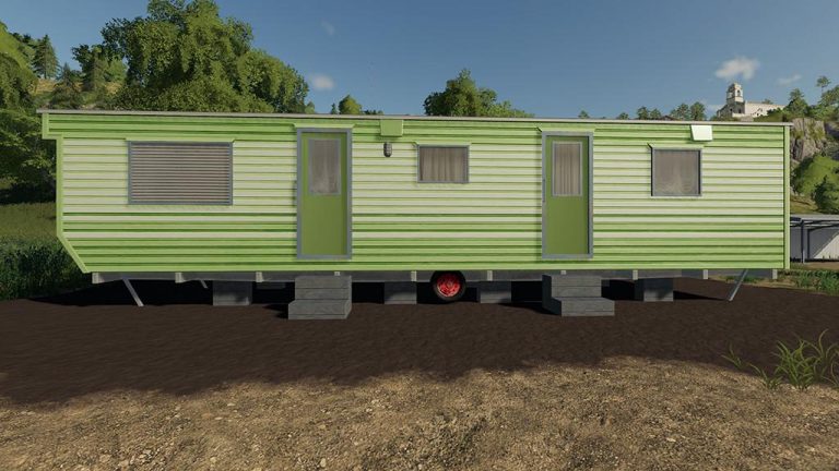 Caravan Farmhouse v1.0.0.0 Mod - Farming Simulator 2022 / 19 mod