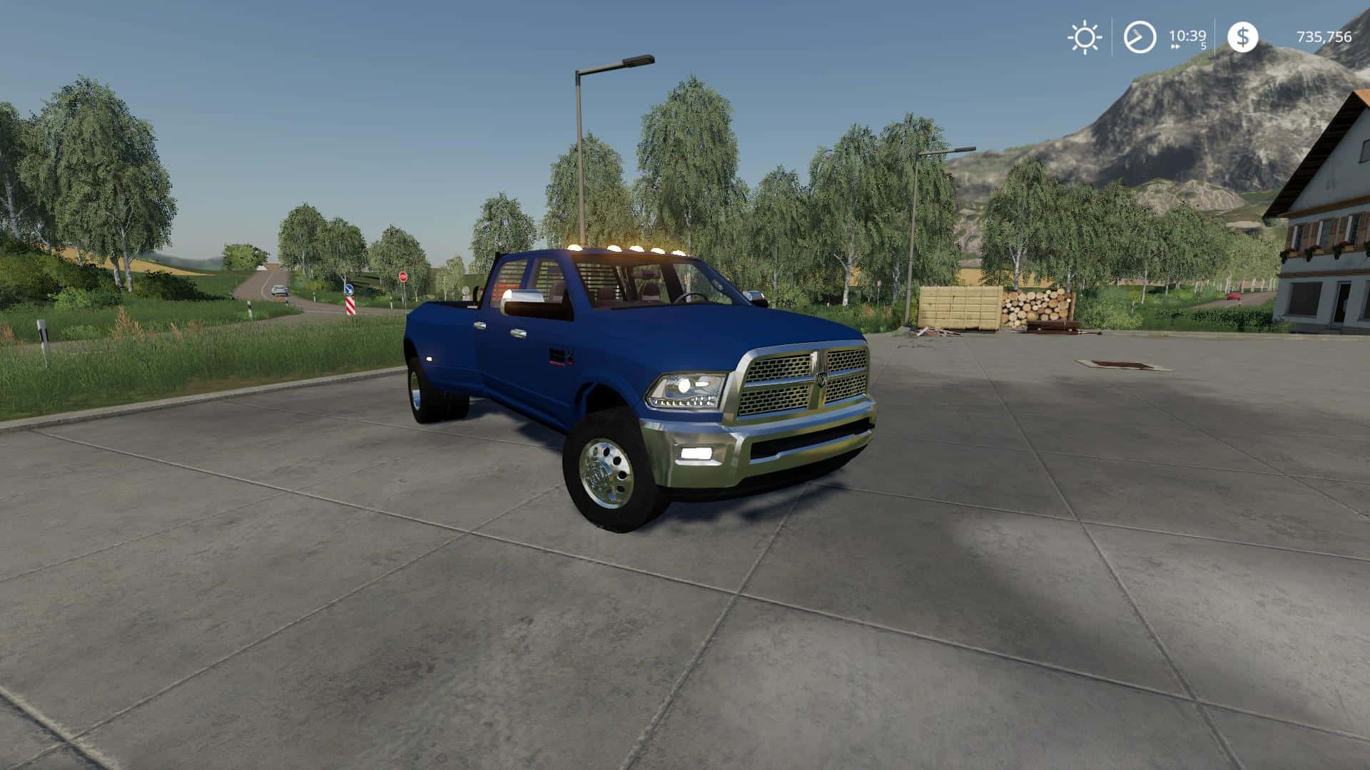 RAM 3500 DUALLY V2.0 MOD - Farming Simulator 2022 / 19 mod