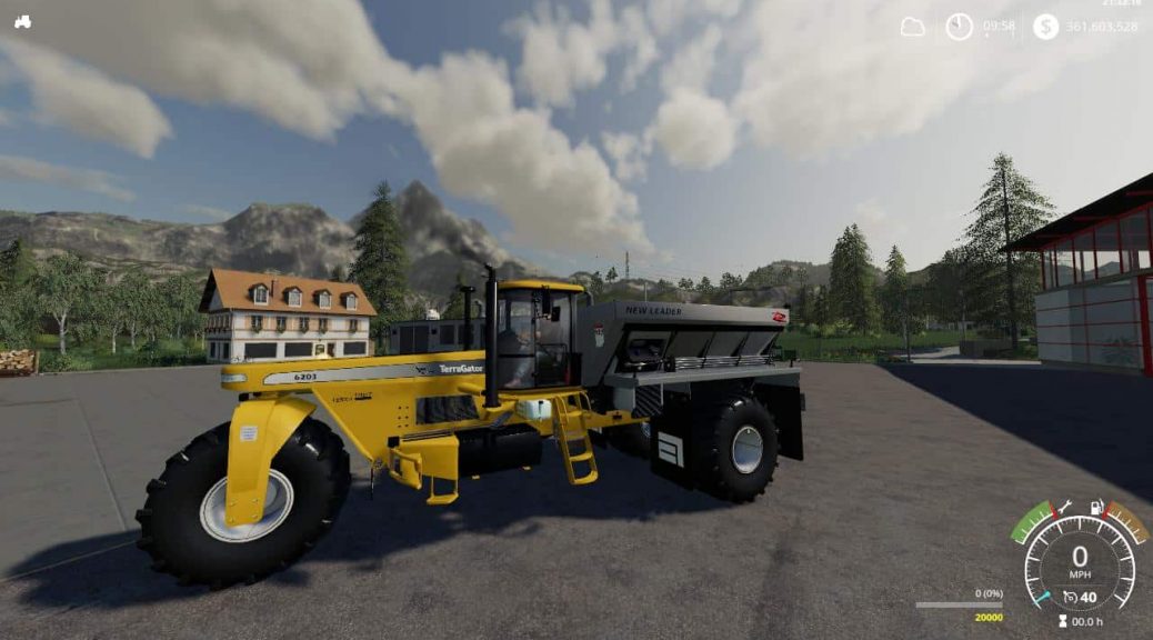 Terragator 6203 v1.0 Mod - Farming Simulator 2022 / 19 mod