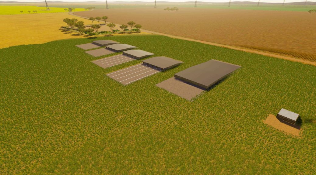 AC 2500S Placable Loading Dock Pack v1.1 Mod - Farming Simulator 2022 / ...