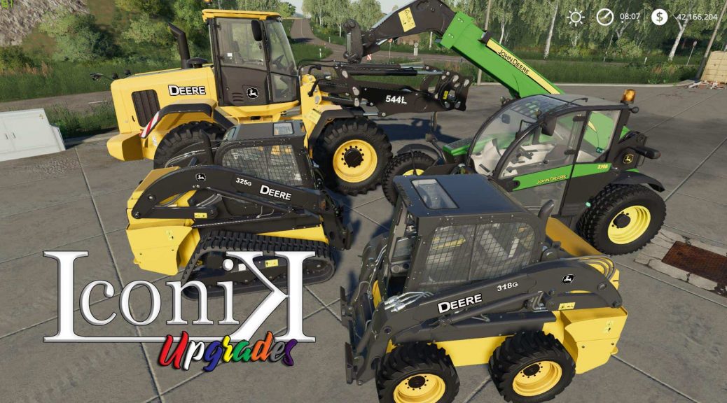 Iconik Deere Pack v1.0 MOD - Farming Simulator 2022 / 19 mod