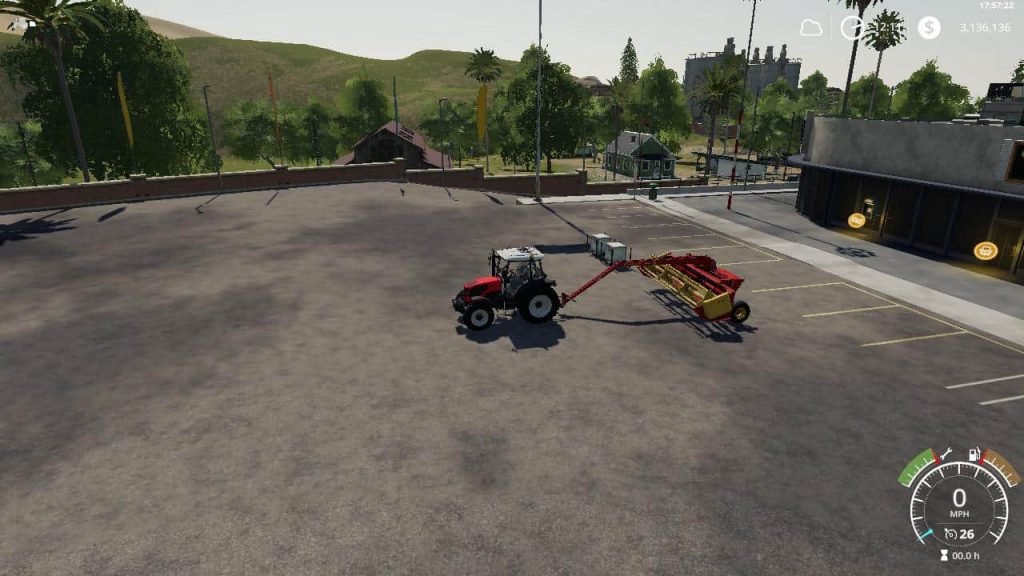New Holland haybine mower v1.0 Mod - Farming Simulator 2022 / 19 mod