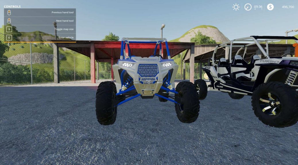 RZR 2 door Full Suspension v1.0 MOD - Farming Simulator 2022 / 19 mod