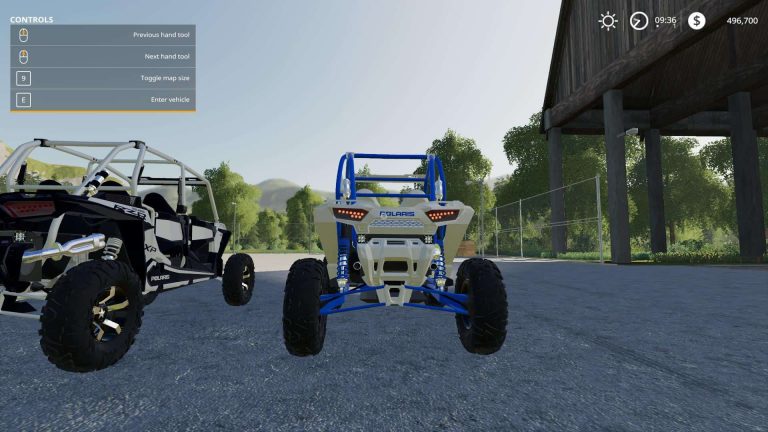 RZR 2 door Full Suspension v1.0 MOD - Farming Simulator 2022 / 19 mod
