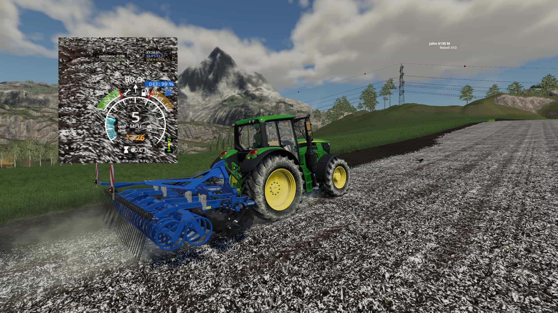 JD 6M AdBlue Added v1.0.0.0 MOD - Farming Simulator 2022 / 19 mod