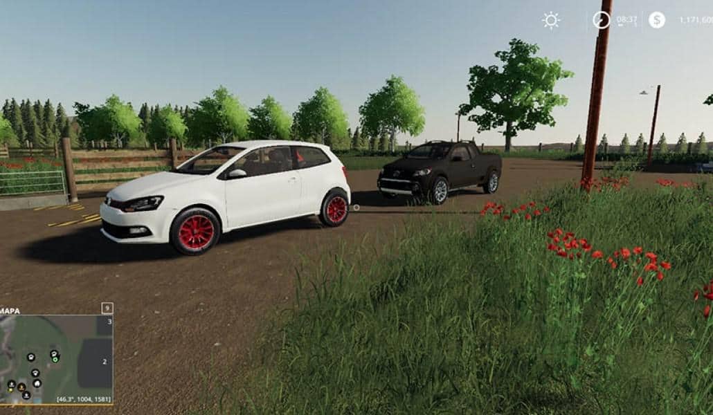 Volkswagen Golf Gti v1.0.0.0 MOD - Farming Simulator 2022 / 19 mod