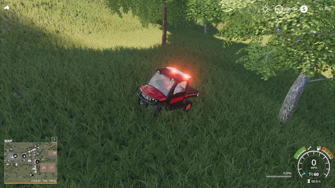 Fire Department UTV v1.0 MOD - Farming Simulator 2022 / 19 mod