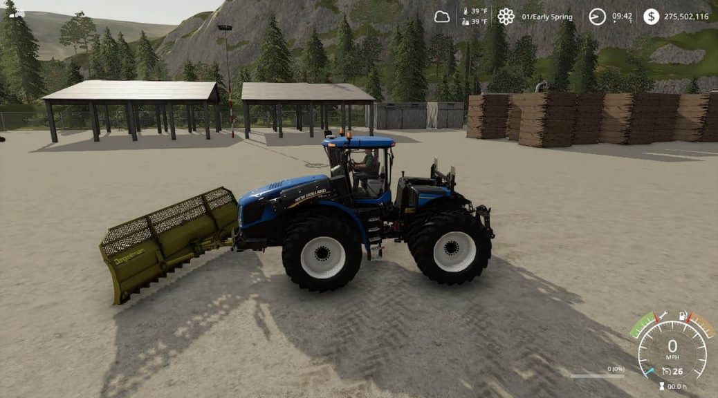 Degelman blade v1.0 MOD - Farming Simulator 2022 / 19 mod