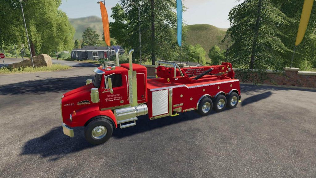 Tow Truck Wrecker Pack Update v0.2.2 MOD - Farming Simulator 2022 / 19 mod