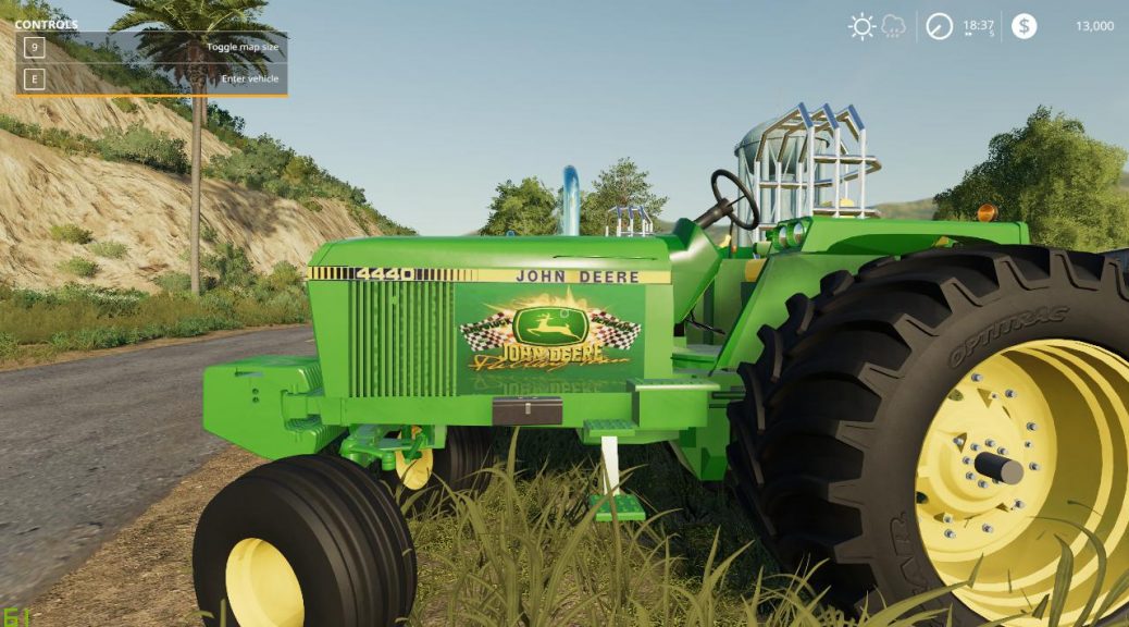 John Deere 4440 puller v1.0 Vehicle - Farming Simulator 2022 / 19 mod