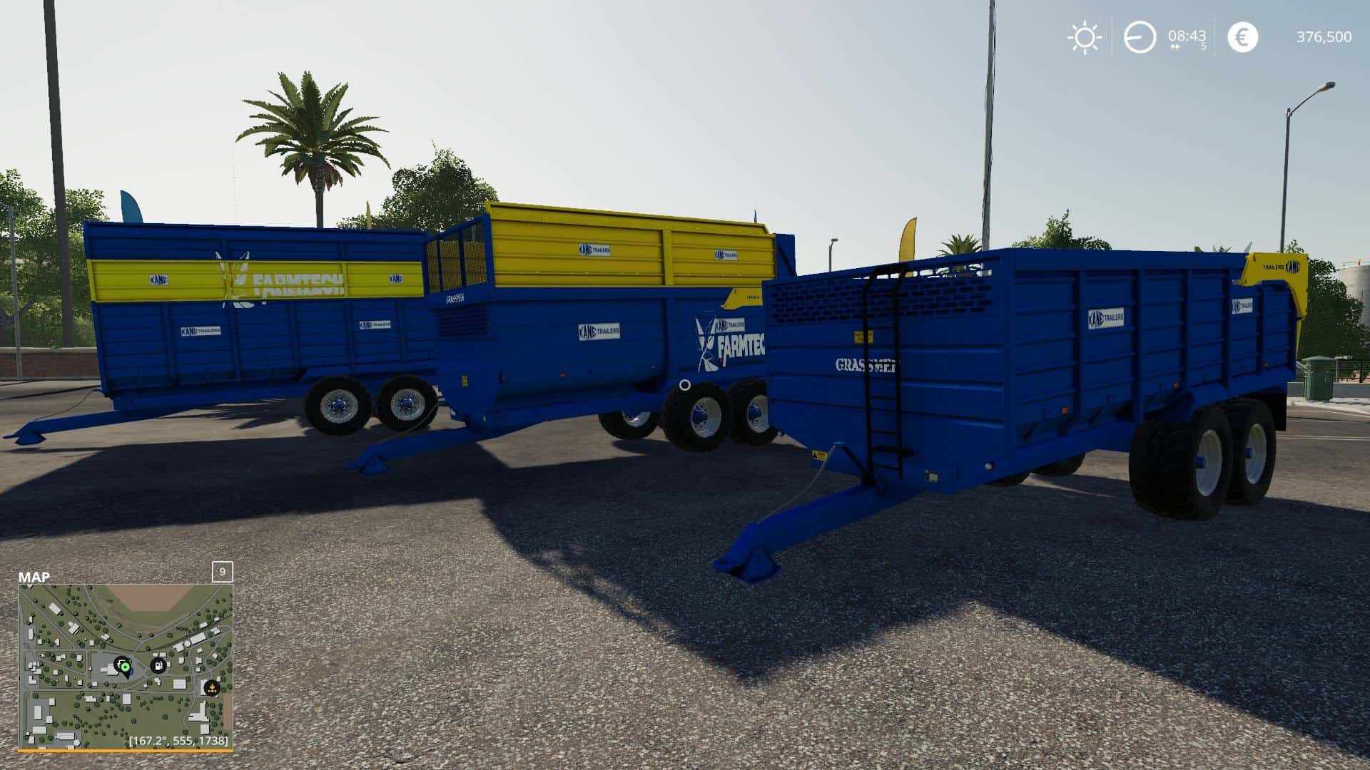 Kane trailers edit v1.0 Trailer - Farming Simulator 2022 / 19 mod