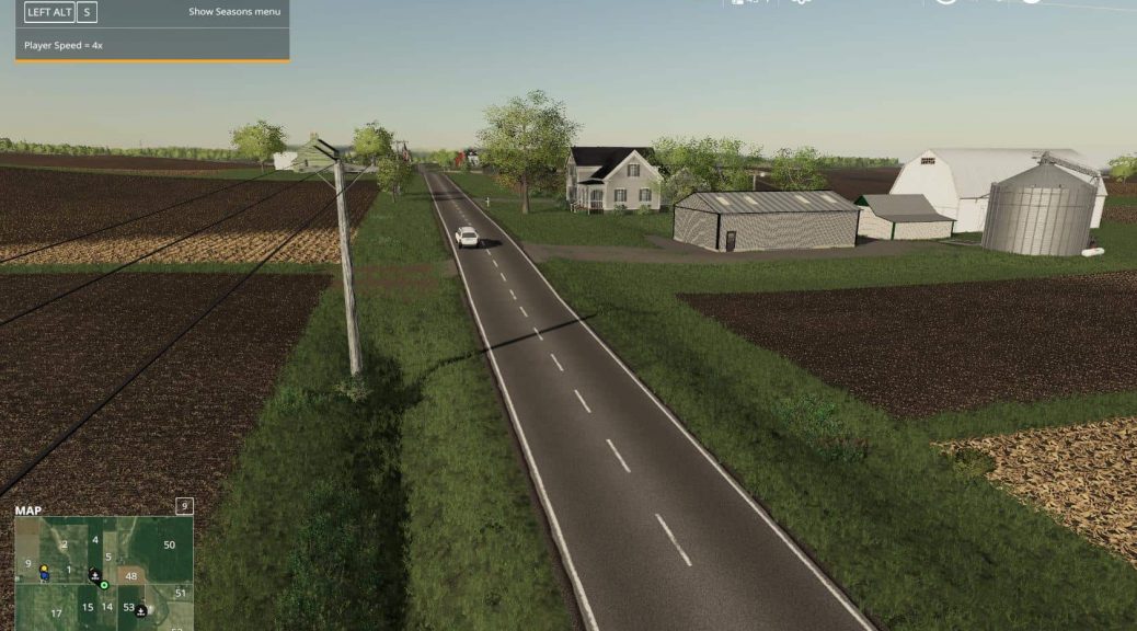 Seneca County Map v1.0 Mod - Farming Simulator 2022 / 19 mod