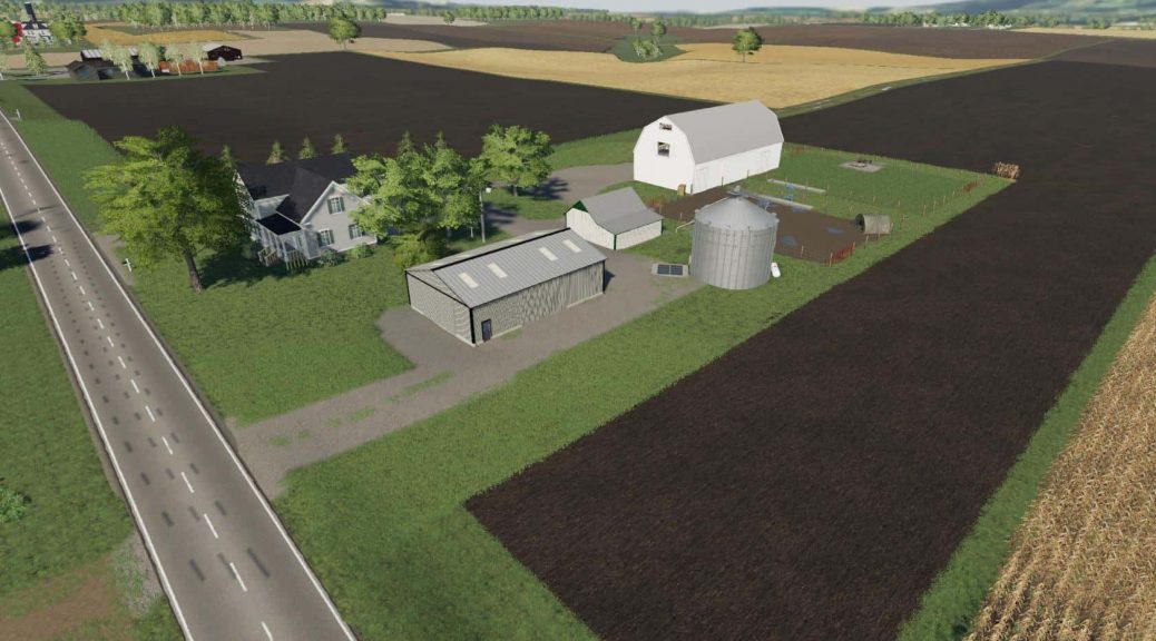 Seneca County Map v1.0 Mod - Farming Simulator 2022 / 19 mod