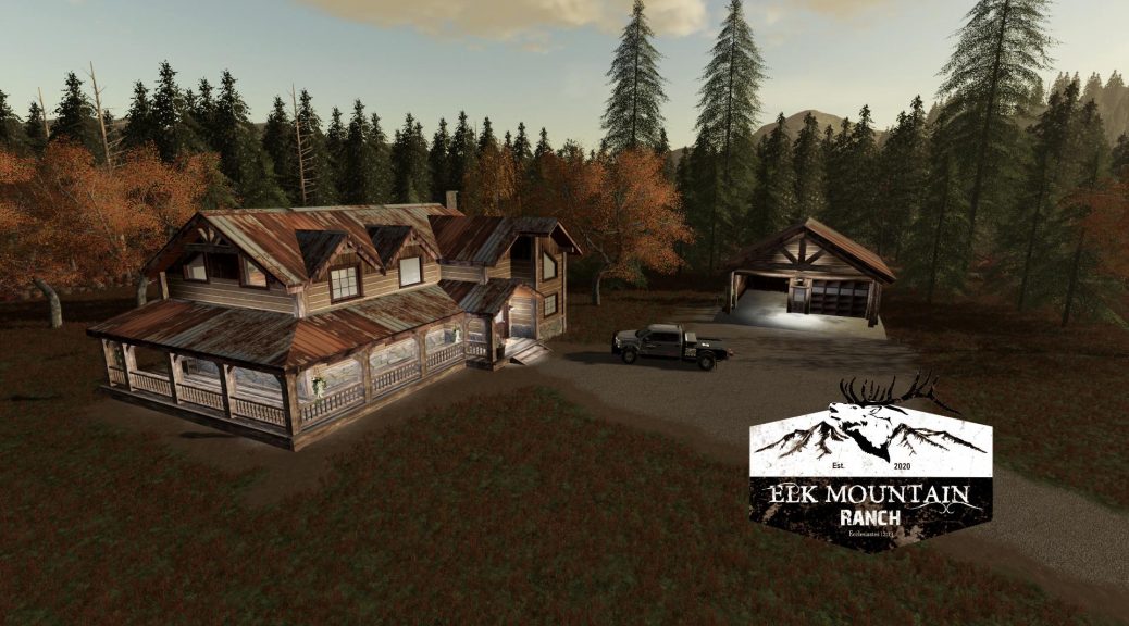 Elk Mountain Ranch Set v1.0.0.2 Object - Farming Simulator 2022 / 19 mod