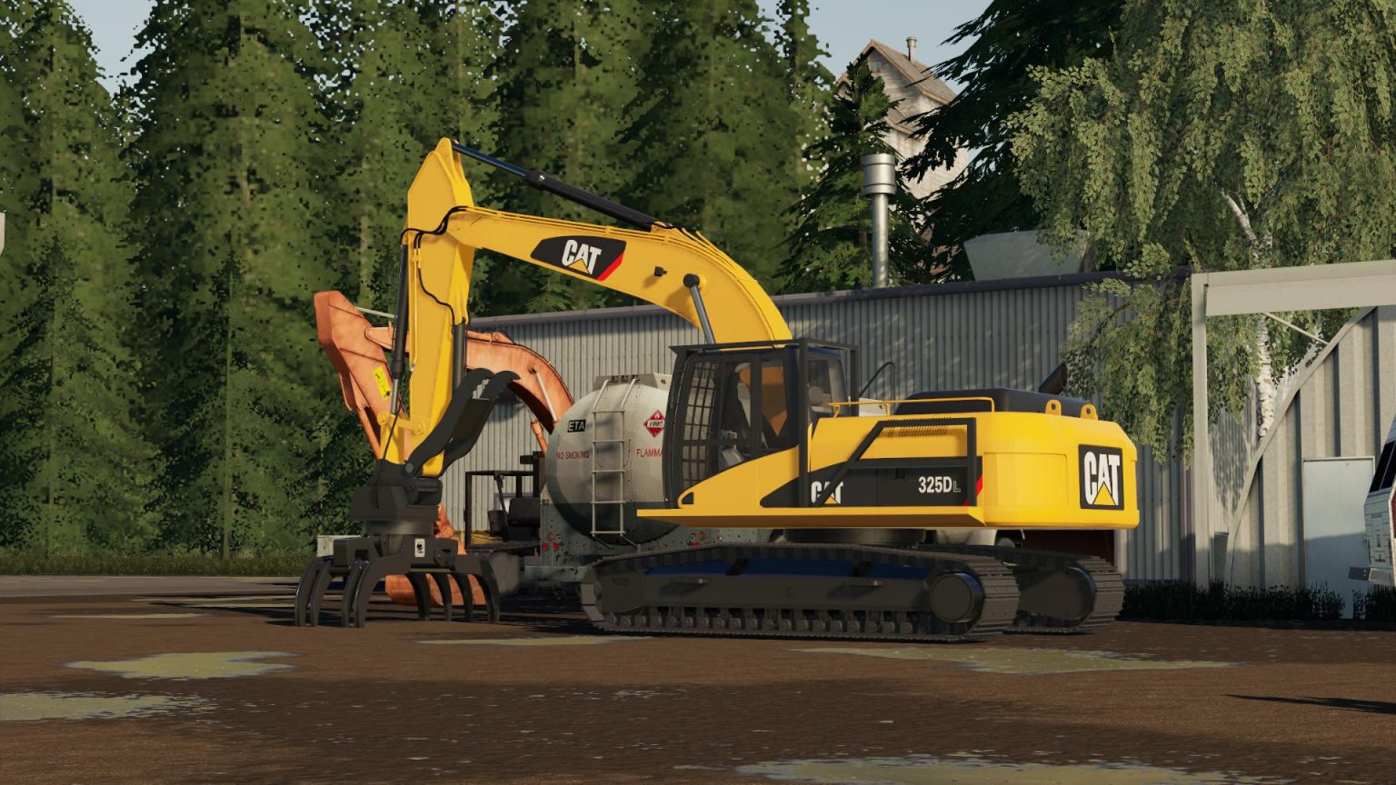 Cat 325DL Excavator v1.0 FS 19 - Farming Simulator 2022 / 19 mod