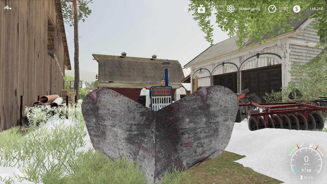 Ford 7000 US v1.0 Tractor - Farming Simulator 2022 / 19 mod