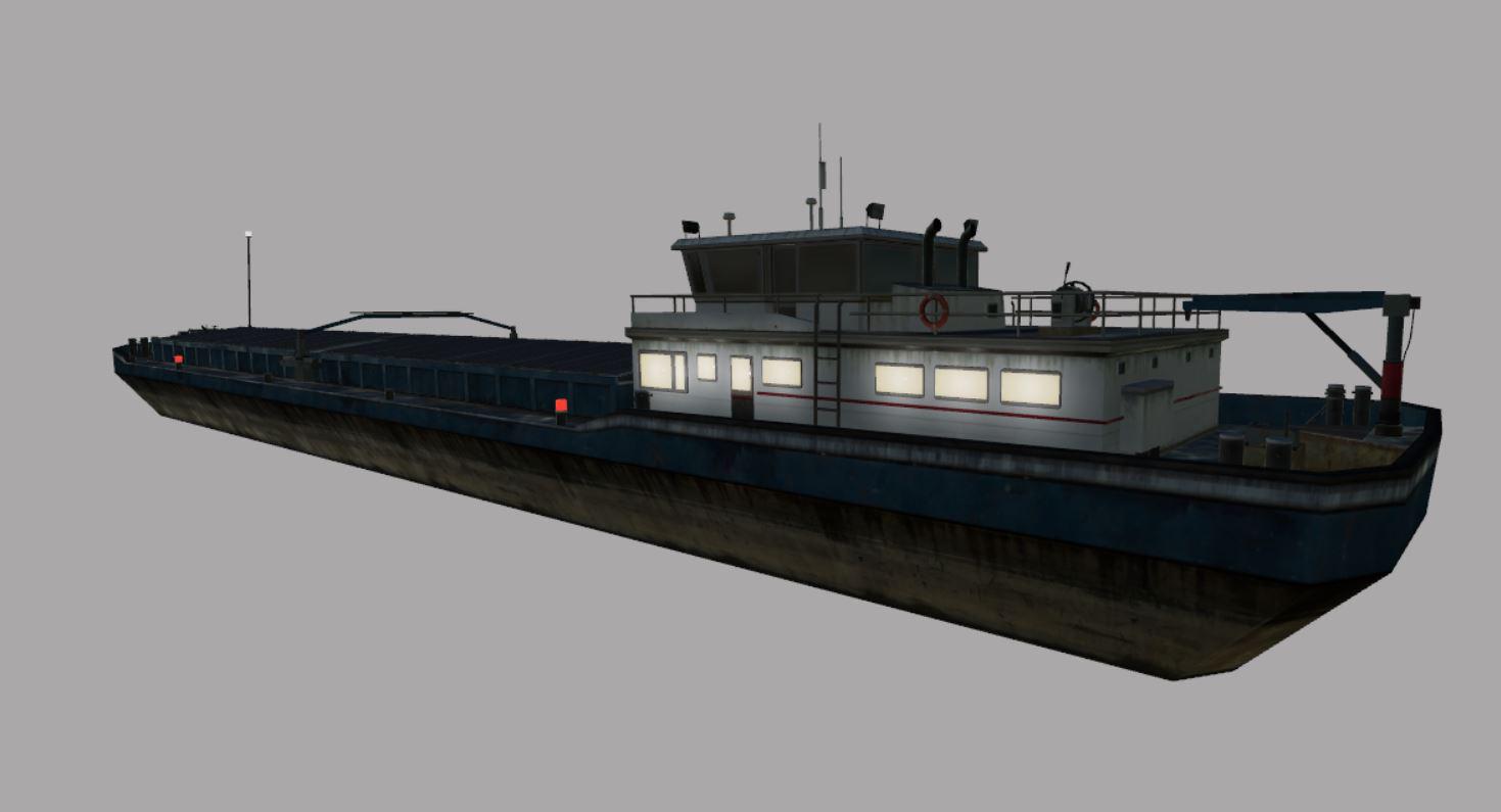 Ships with lighting v1.0.0.3 FS19 - Farming Simulator 2022 / 19 mod