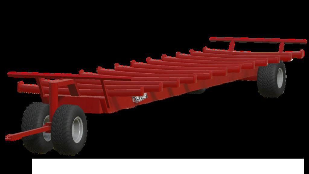 Jbm Round Bale Mighty Hauler v1.0 FS 19 - Farming Simulator 2022 / 19 mod