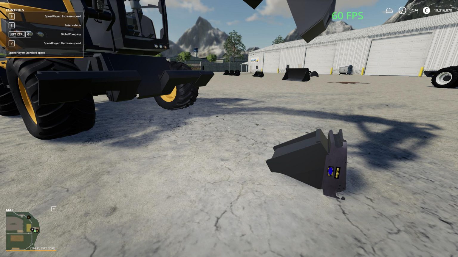 Mecalac Engcon Attacher v0.7 FS 19 - Farming Simulator 2022 / 19 mod