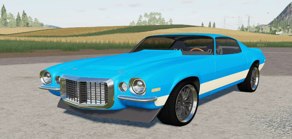 Chevrolet Camaro 1970 Mod - Farming Simulator 2022 / 19 mod