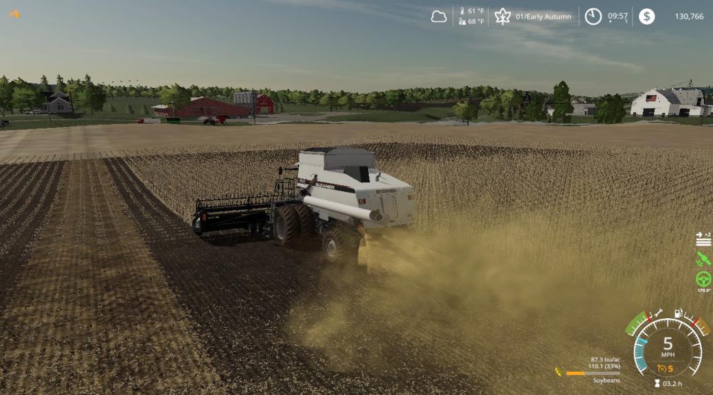 Gleaner R65/R75 v1.0 FS 19 - Farming Simulator 2022 / 19 mod