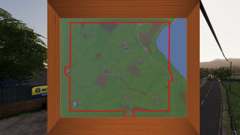Aghalee Farm v1.1 Map - Farming Simulator 2022 / 19 mod