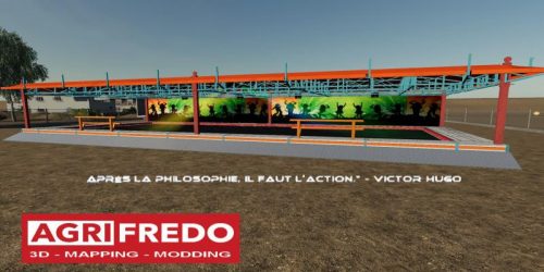 Bumper car fairground ride v1.0 FS19 - Farming Simulator 2022 / 19 mod