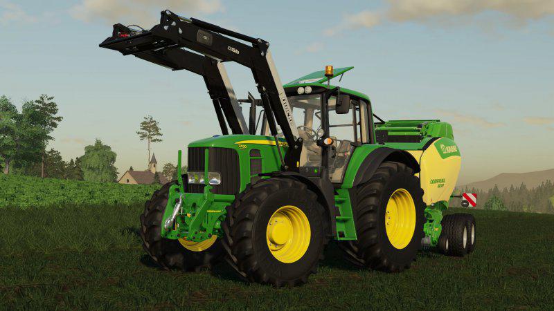 John DEERE 7430/7530 EDIT v1.0 Mod - Farming Simulator 2022 / 19 mod
