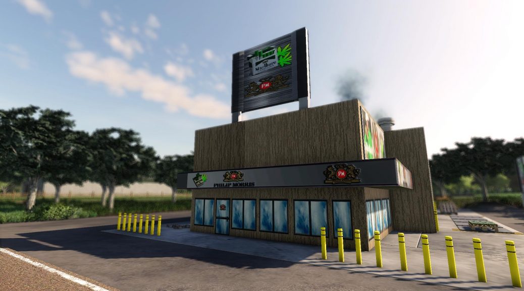 Marijuana Cigarette Factory v1.0 FS 19 - Farming Simulator 2022 / 19 mod