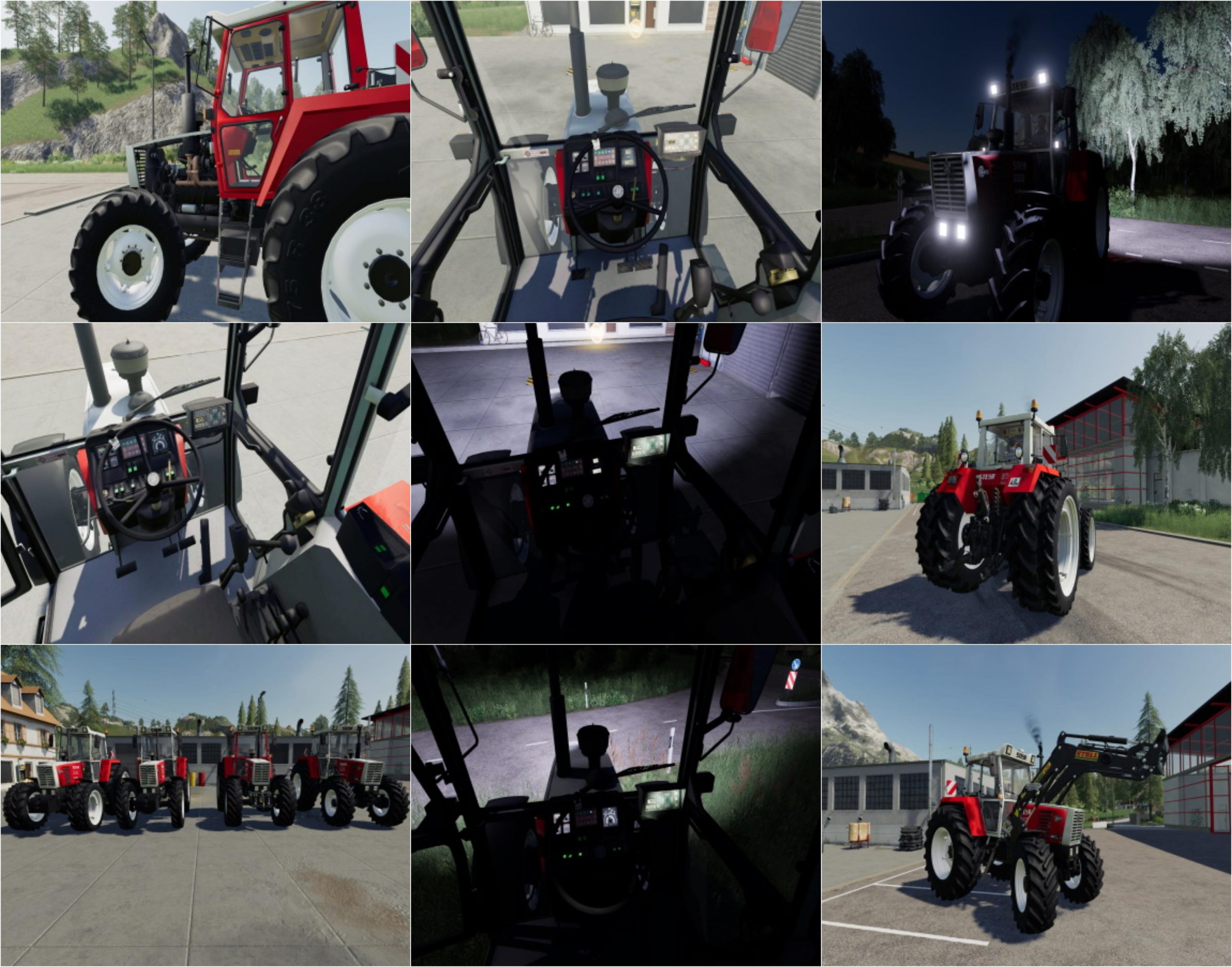 Steyr 8150 8165 v1.0 Mod - Farming Simulator 2022 / 19 mod