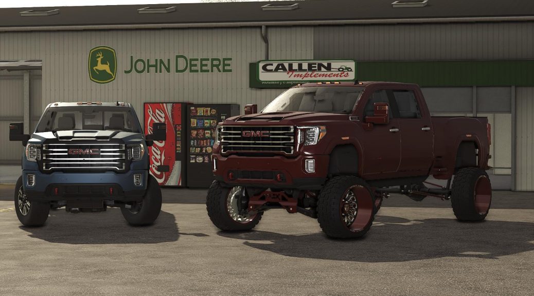 2020 Gmc AT4 v1.0 Vehicle - Farming Simulator 2022 / 19 mod