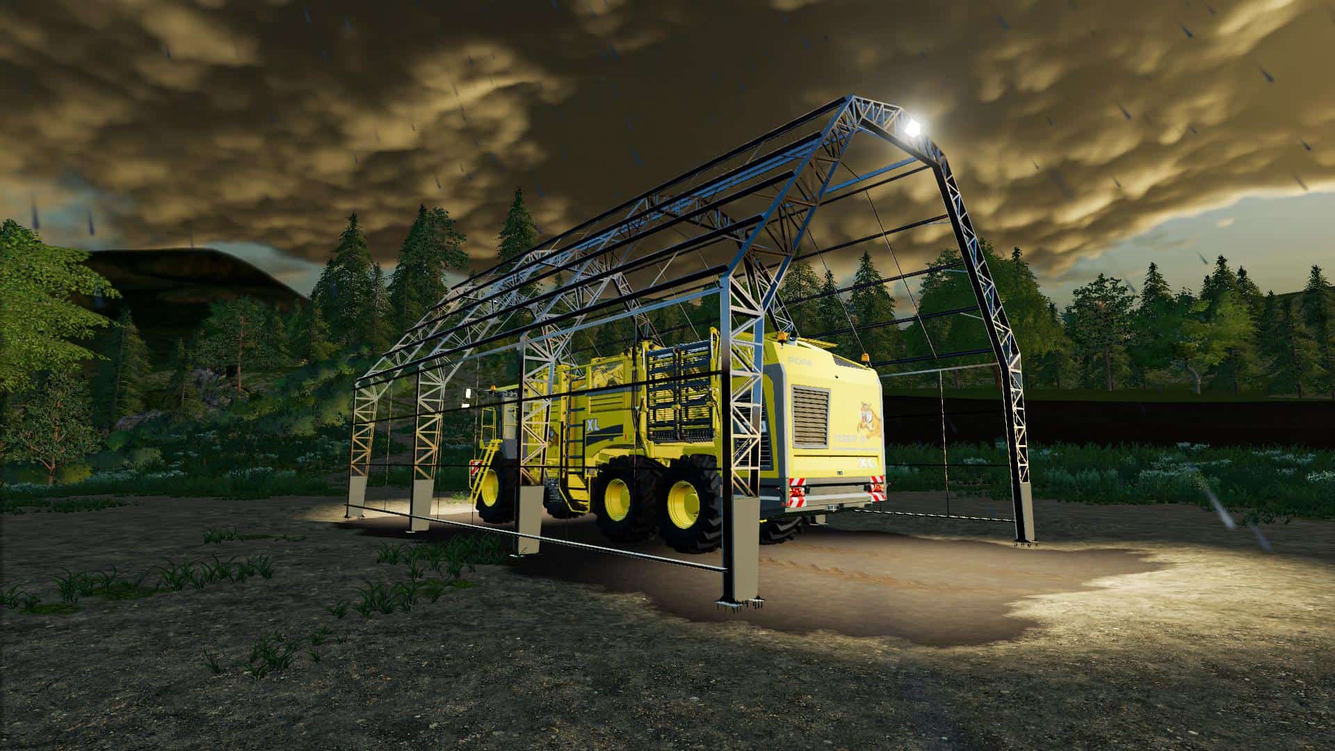 Metal Shed v1.0 FS 19 - Farming Simulator 2022 / 19 mod