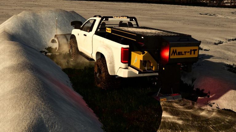 TLX Mounted Spreader V1.0 Mod - Farming Simulator 2022 / 19 mod