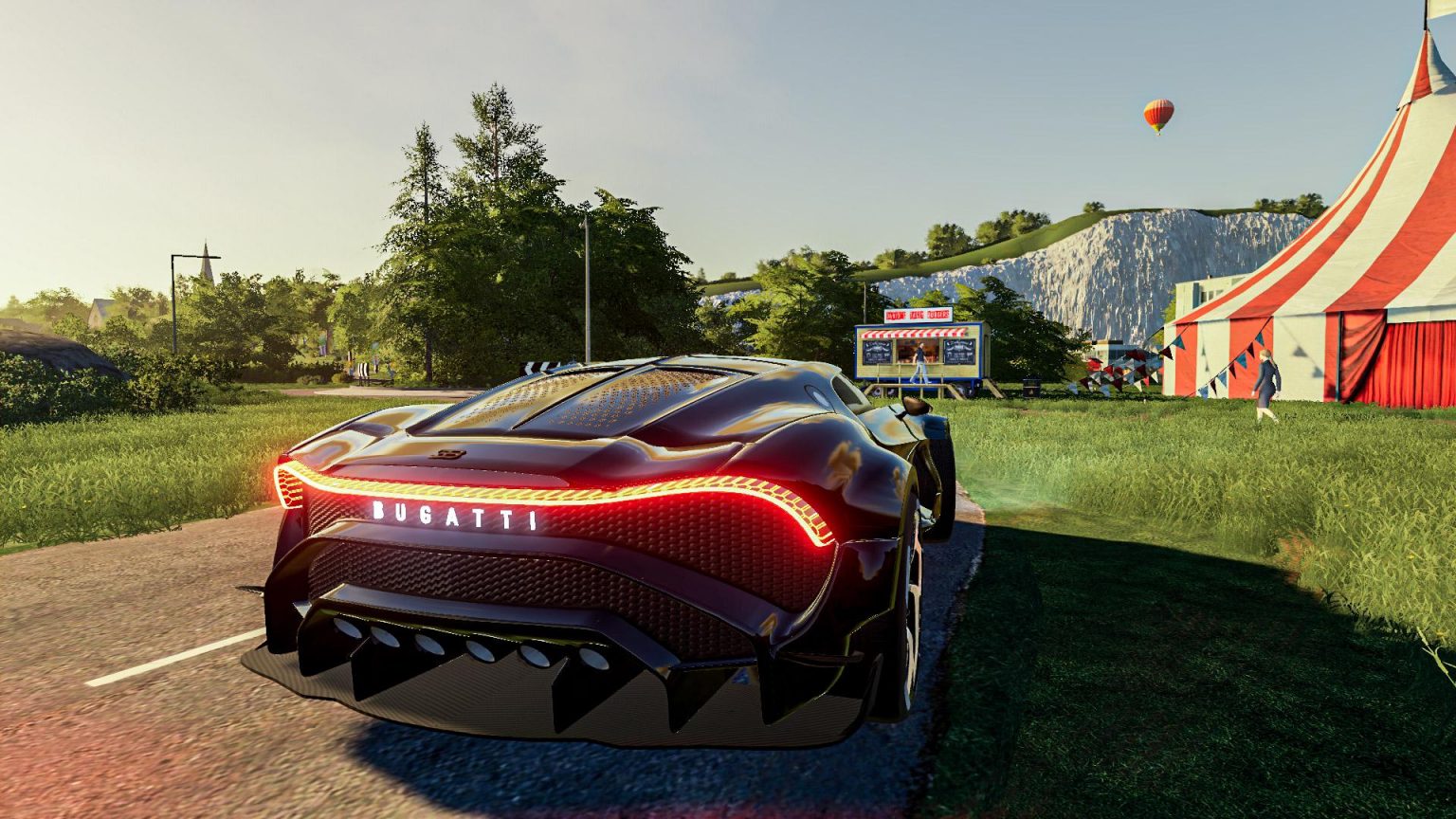 Bugatti La Voiture Noire v1.0 Car - Farming Simulator 2022 / 19 mod