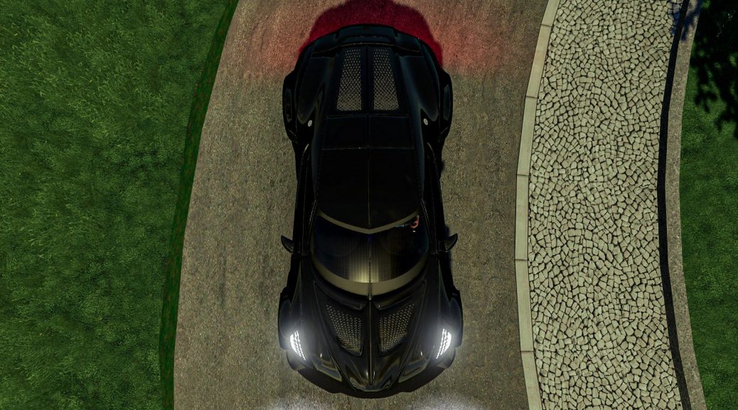 Bugatti La Voiture Noire v1.0 Car - Farming Simulator 2022 / 19 mod