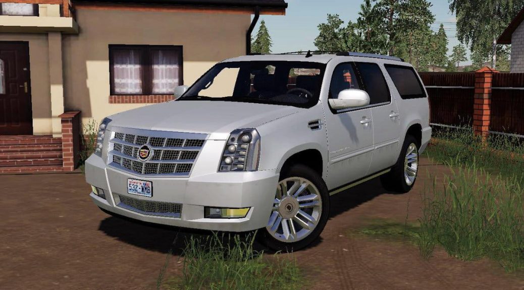 Cadillac Escalade v1.0 Mod - Farming Simulator 2022 / 19 mod