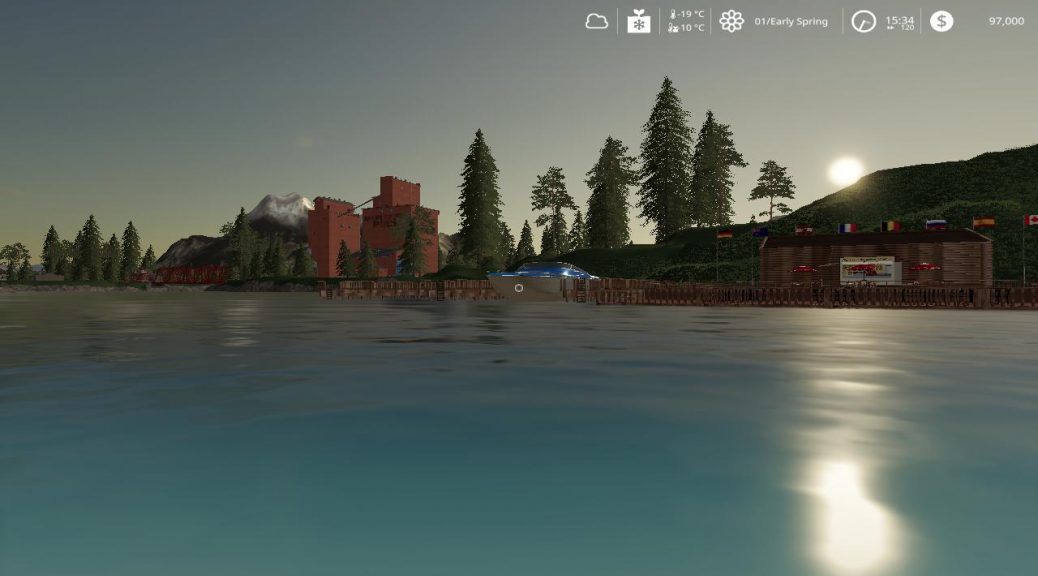 Goldcrest valley marina (boat compatible) v2.0 Mod - Farming Simulator ...