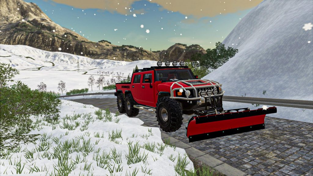 Hummer H2 6X6 v1.0 Car - Farming Simulator 2022 / 19 mod