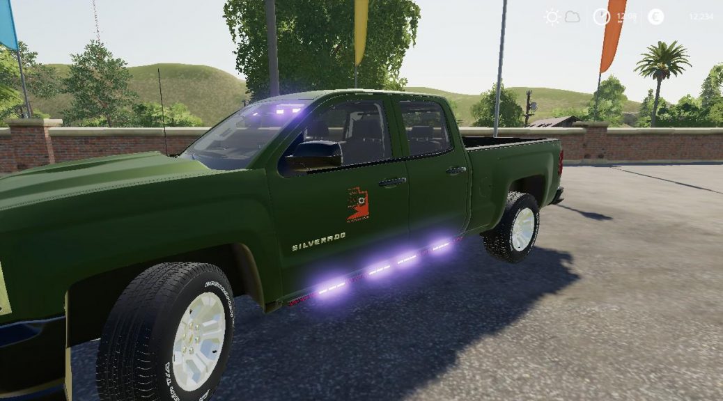 2016 Chevy Silverado Game Warden v5.0 Car - Farming Simulator 2022 / 19 mod